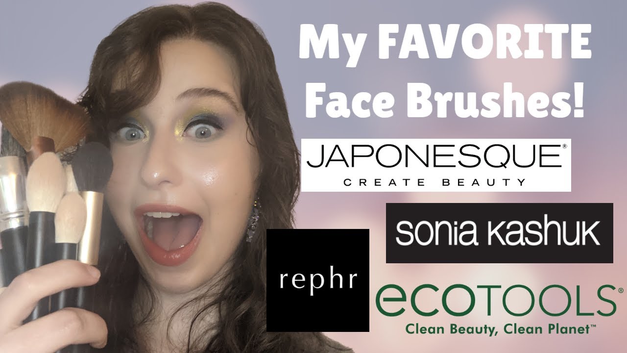 My Favorite Face Brushes - Natural & Synthetic - Rephr, Japonesque ...