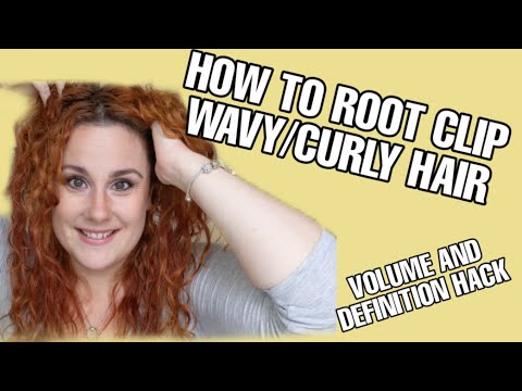 ROOT CLIPPING WAVY/CURLY HAIR FOR *MAXIMUM VOLUME* Two methods ...
