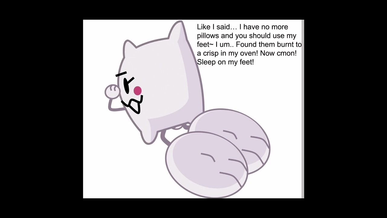 BFB Pillow Cute feet - YouTube