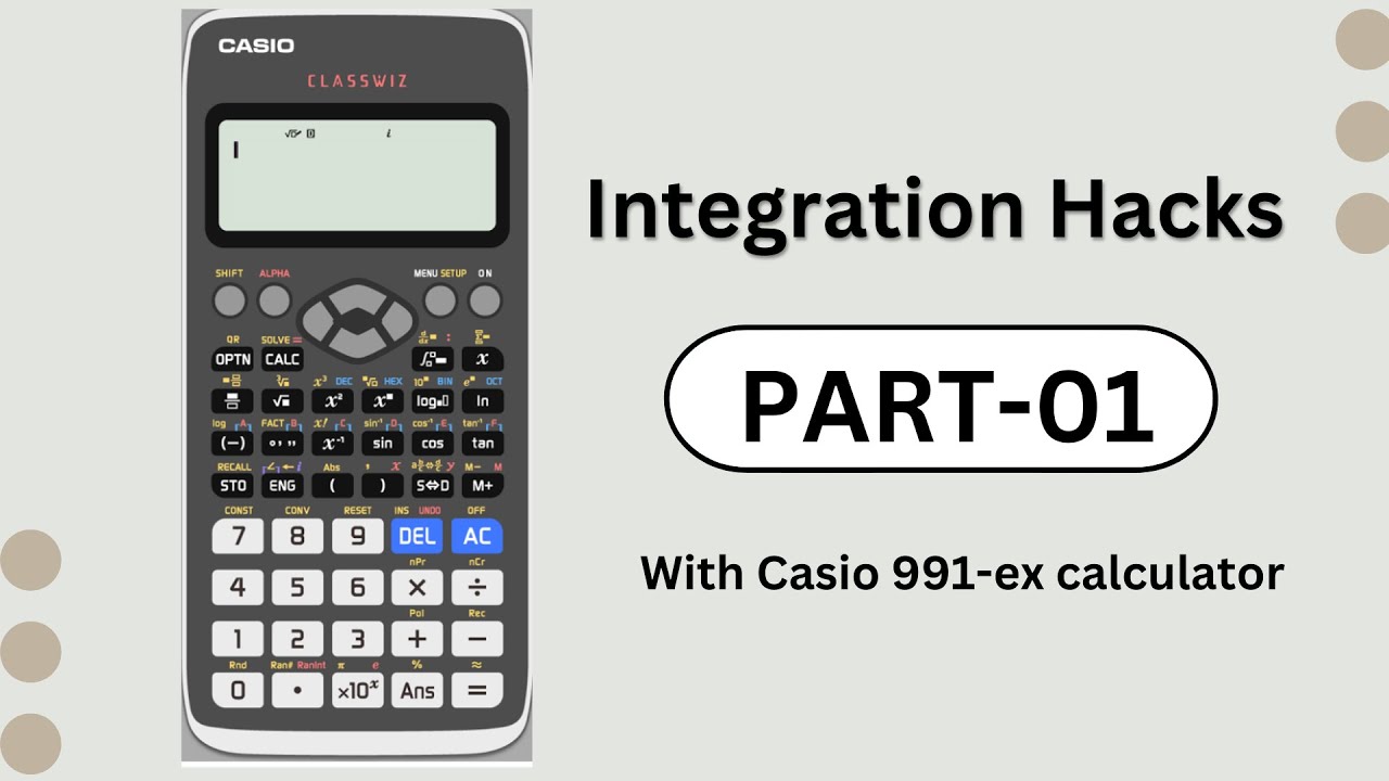 How to solve integration (math error) problem with Casio991ex ...