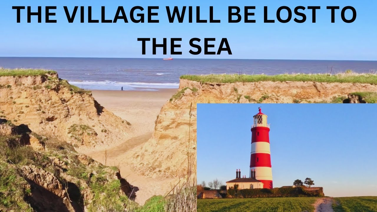 QUIETLY EXPLORING THE ERODING NORFOLK COASTAL VILLAGE OF HAPPISBURGH - YouTube