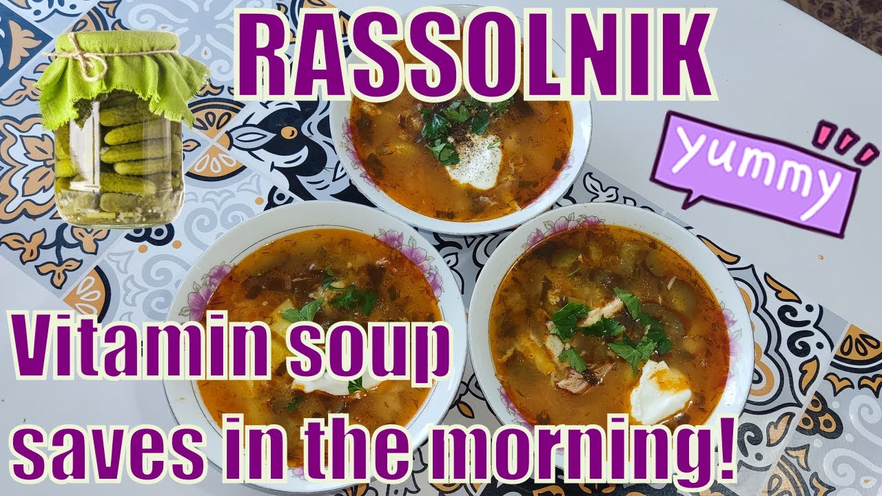 The most unusual soup from Eastern Europe! - YouTube