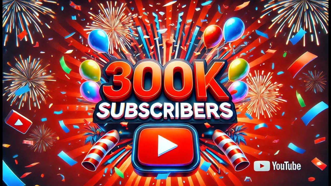300,000 Subscriber Milestone Celebration - YouTube