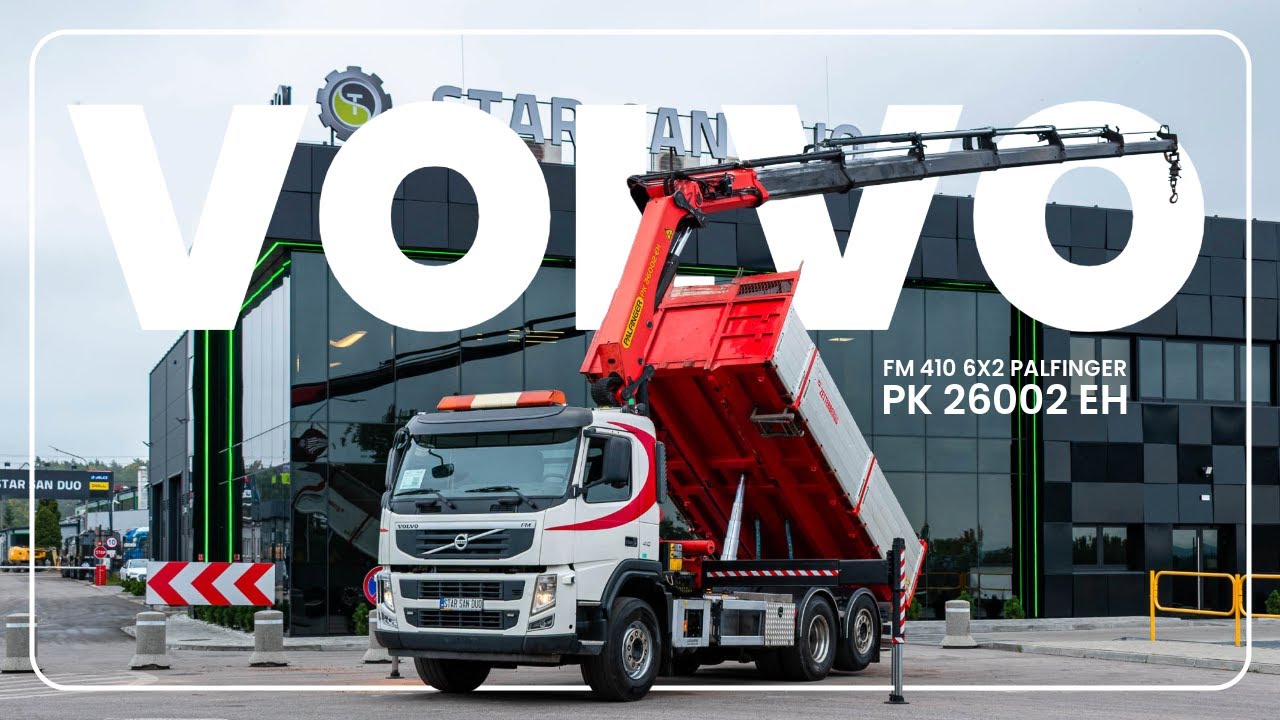 EN | VOLVO FM 410 6x2 PALFINGER PK 26002 EH | Crane truck for sale ...