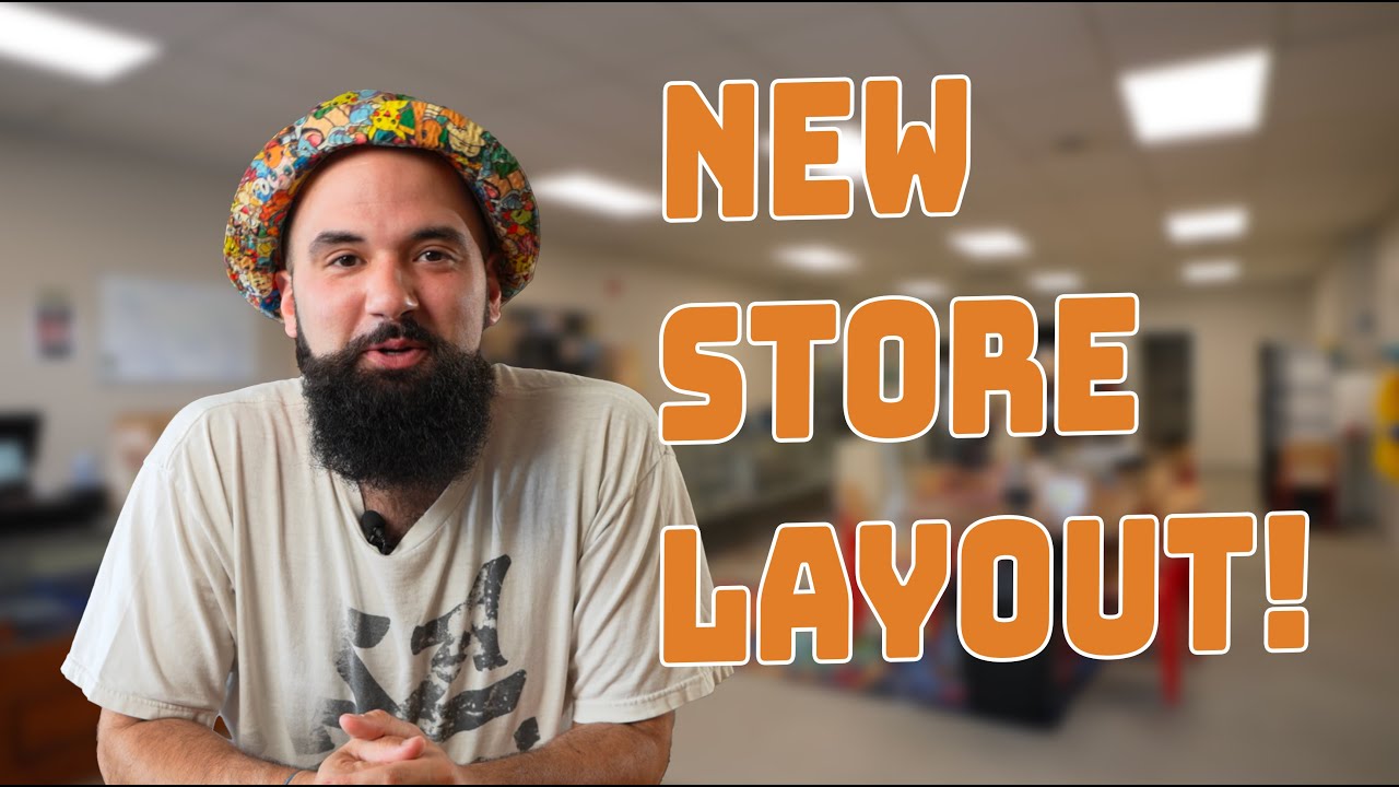 Pokemon Card Shop - New Store Layout! - YouTube