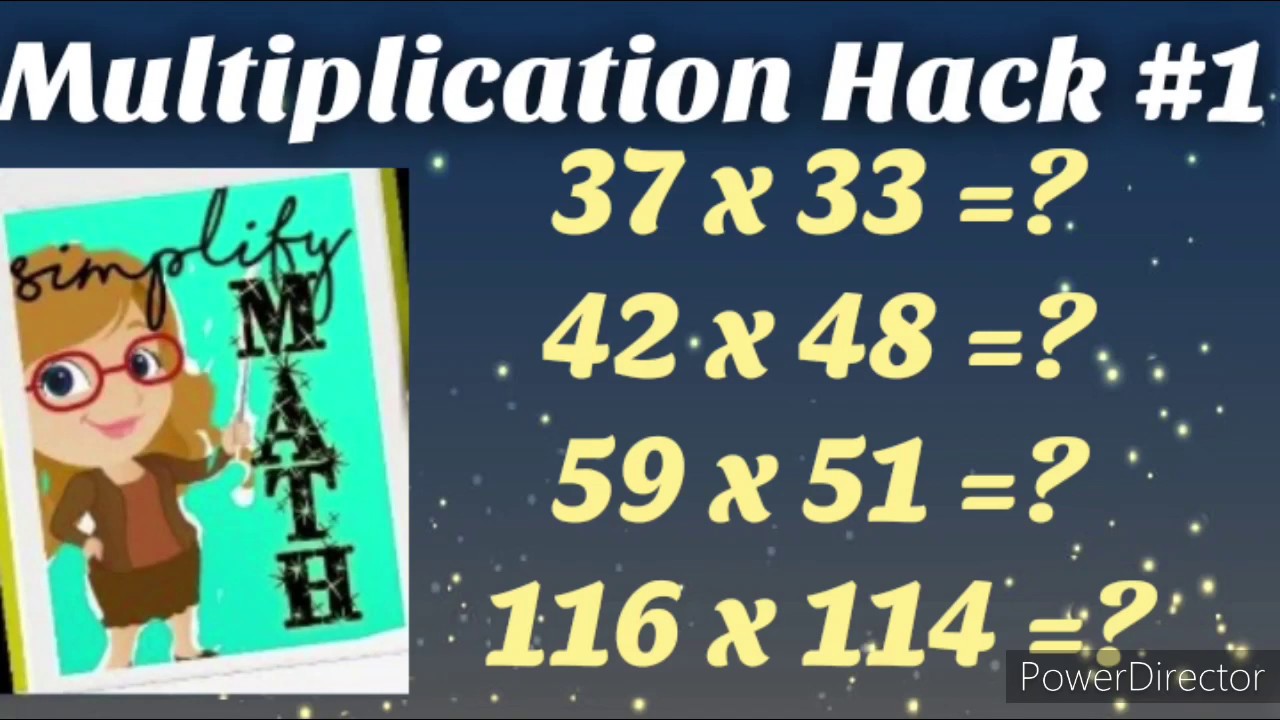 Multiplication Hack #1 - YouTube