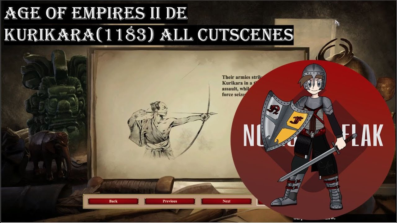 Age of Empires II DE Japan historical battles cutscenes Kurikara (1183 ...