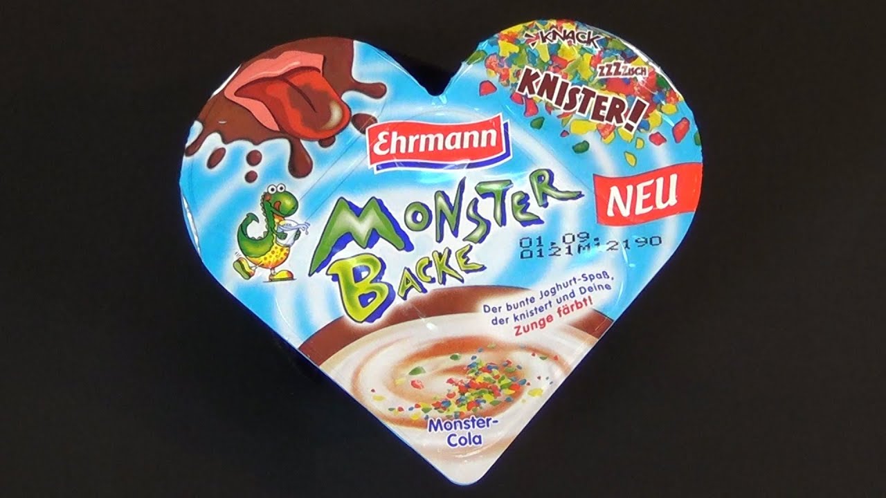 Ehrmann - Monster Backe - Monster Cola - YouTube