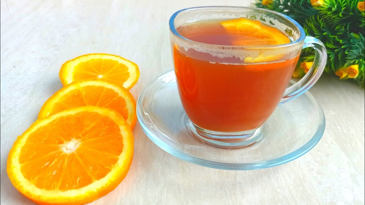 Orange Tea Recipe / Malta Cha / Easy Malta Tea Recipe - YouTube