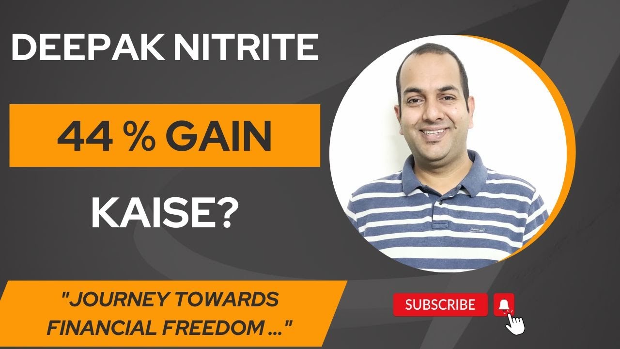 Deepak Nitrite | Chemical Sector | Swing Trading | Stock Market For Beginners | Ankit Singhal ...