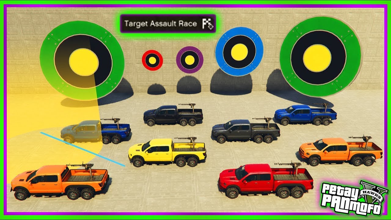 GTA Online Target Assault Mode Preview - New Props, Available Vehicles ...