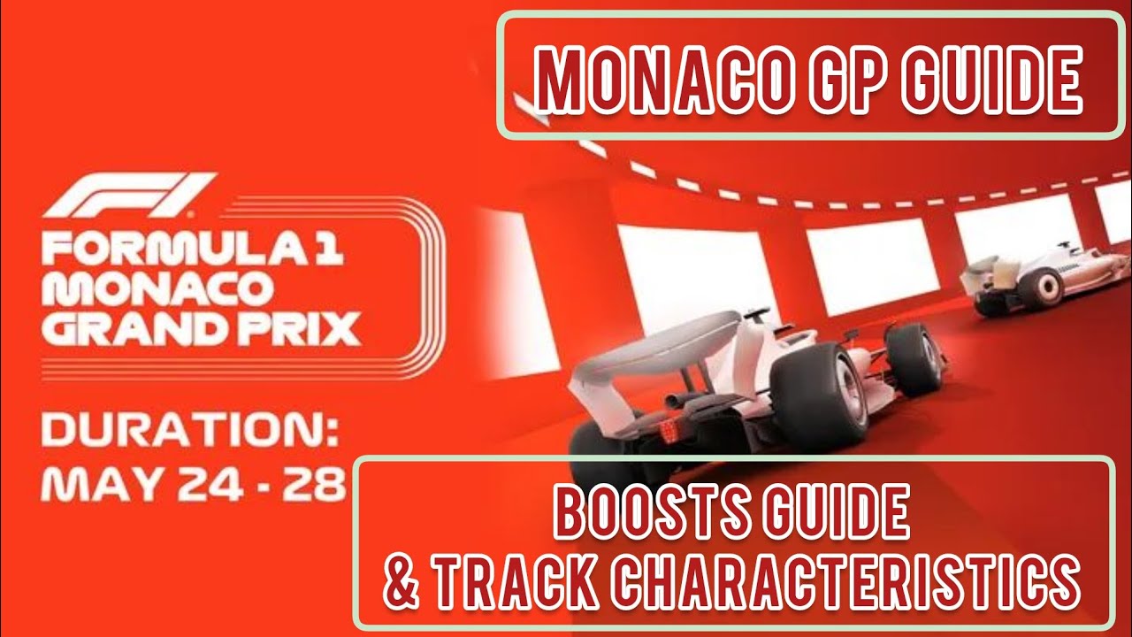 FULL Monaco GP Guide! What BOOSTS you should use! - F1 Clash 2023 - YouTube