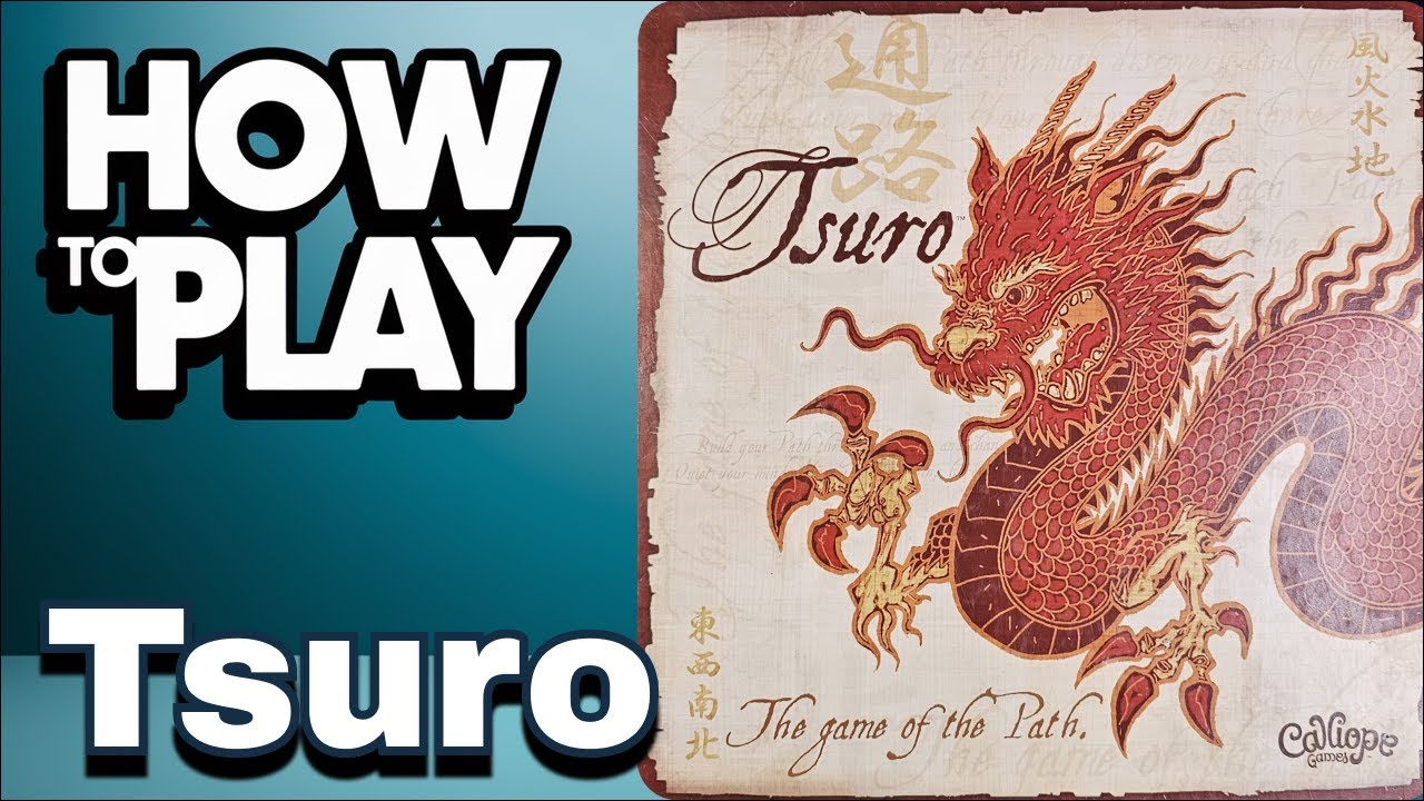 Tsuro - How to Play In Under 1 Minute! - YouTube