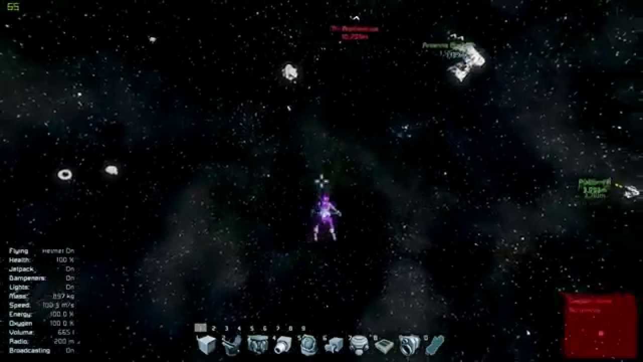 Space Engineers - Jetpack Glitch - YouTube