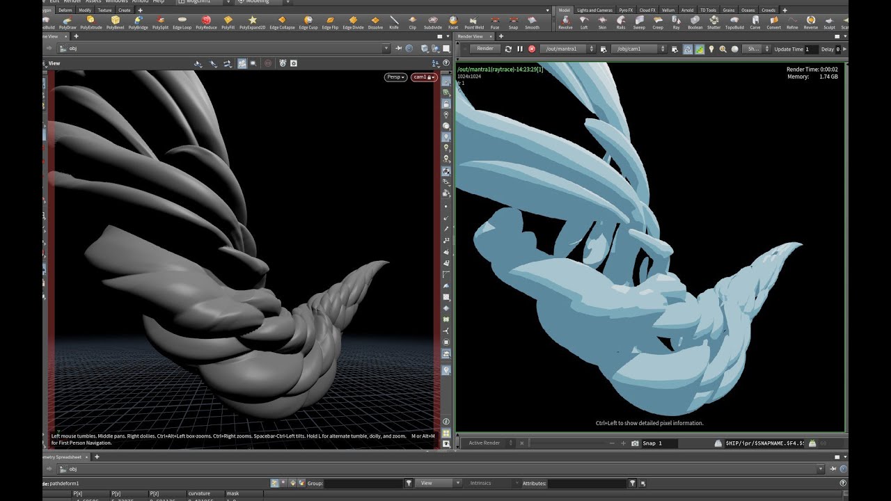 【Houdini教学】卡通烟雾 | Cartoon Smoke Effect with Houdini - YouTube