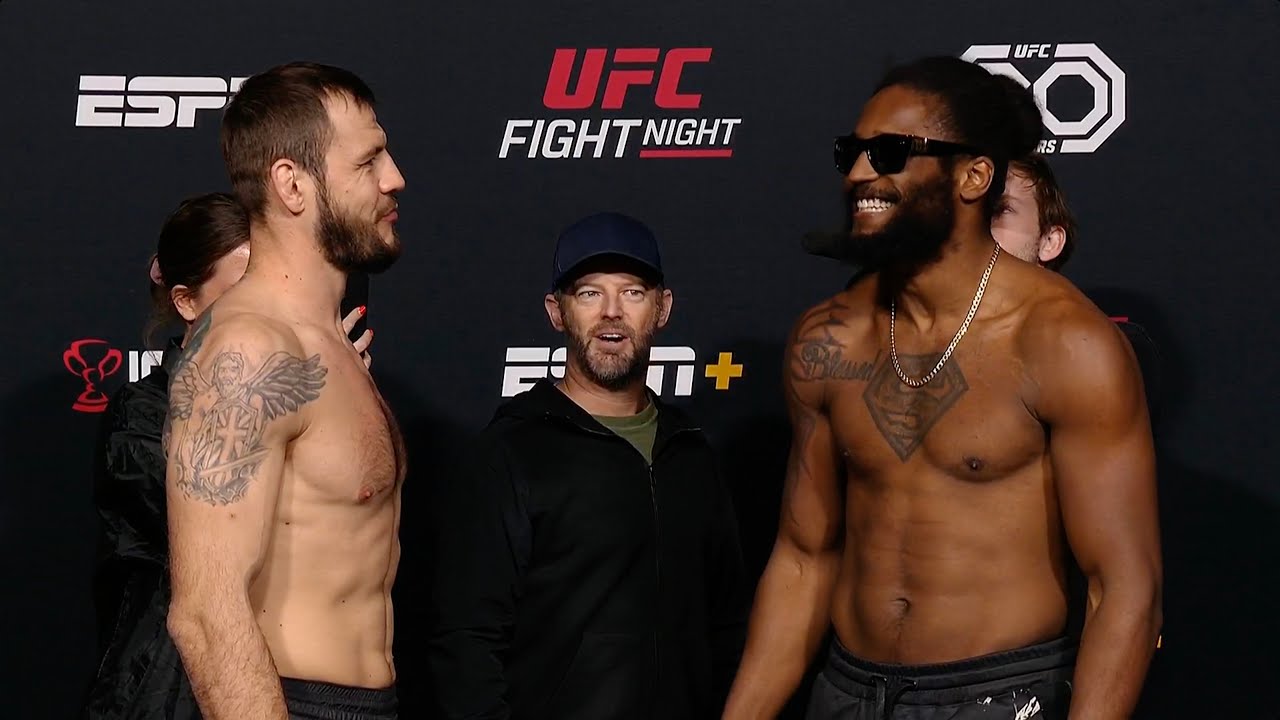 UFC Вегас 70: Битвы взглядов - YouTube