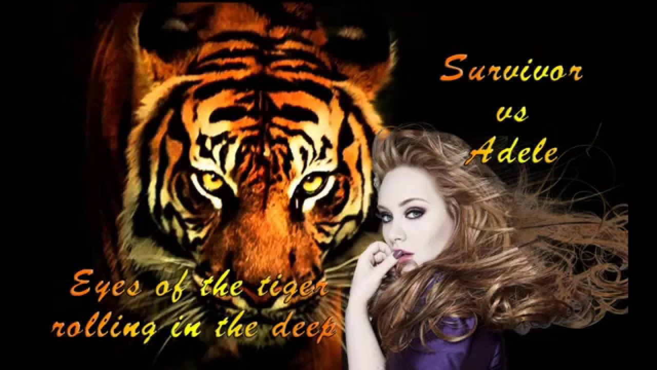Survivor vs Adele - Eyes of the tiger rolling in the deep - YouTube