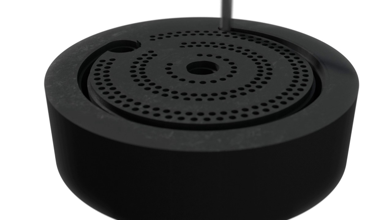 Impregnated graphite discs machining (GN type condenser) - YouTube