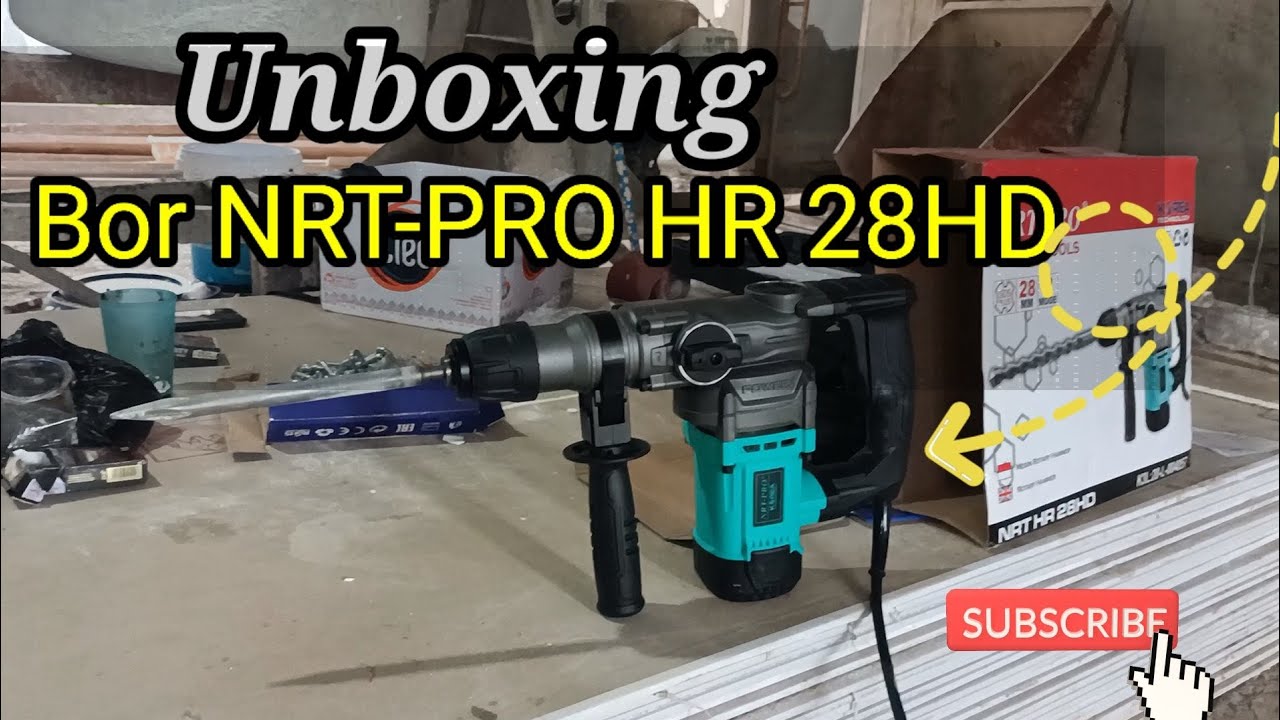 UNBOXING BOR NRT-PRO HR 28HD - YouTube