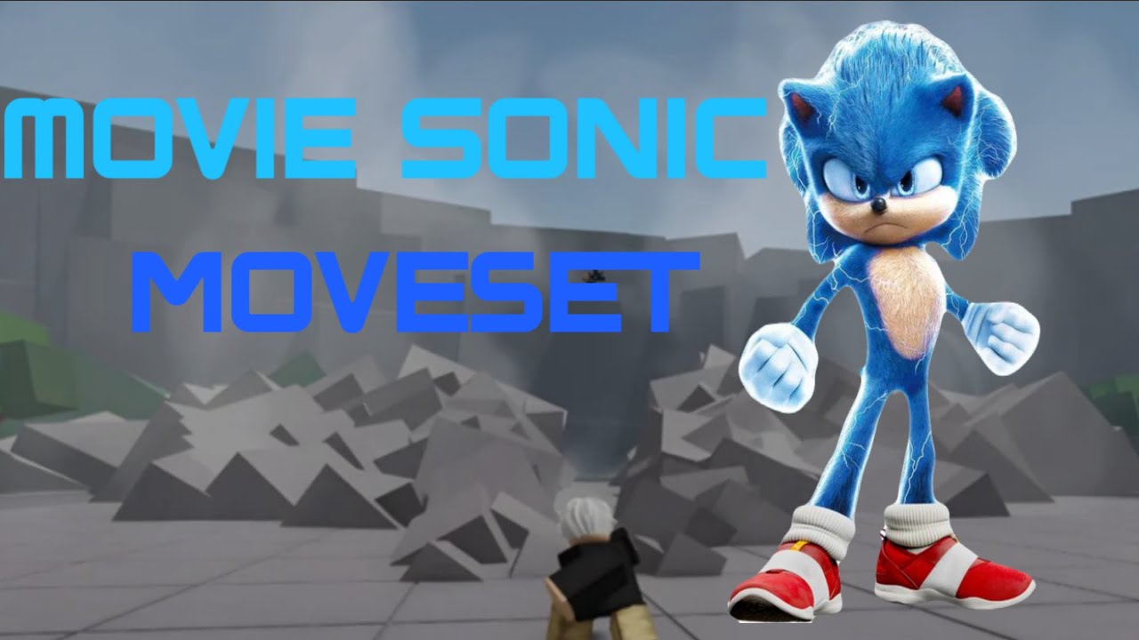 Movie Sonic Moveset (I do not own the sounds or music in this video ...