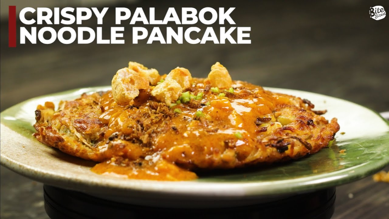 Crispy Palabok Noodle Pancake - YouTube