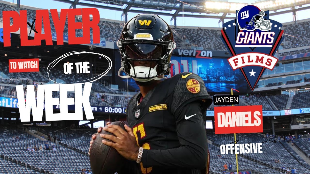 New York Giants |NFL Film Shows Jayden Daniel Could Be Giants Defense Worst Nightmare This ...