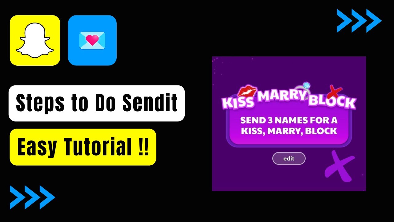 How to Do Sendit on Snapchat ! - YouTube