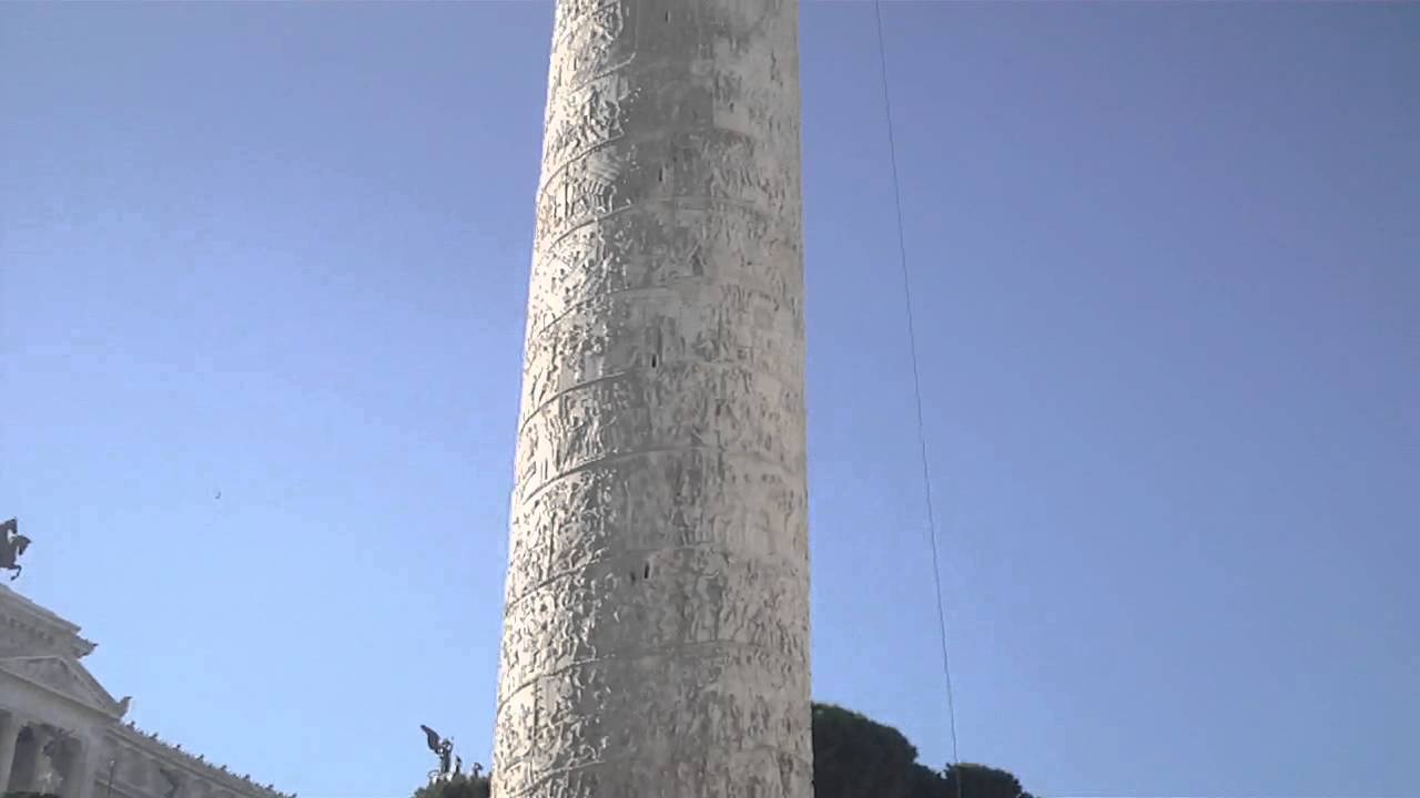 Colonna traiana ( roma ) - YouTube