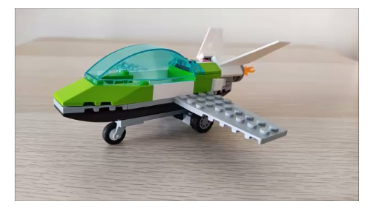 LEGO Stunt Plane - YouTube