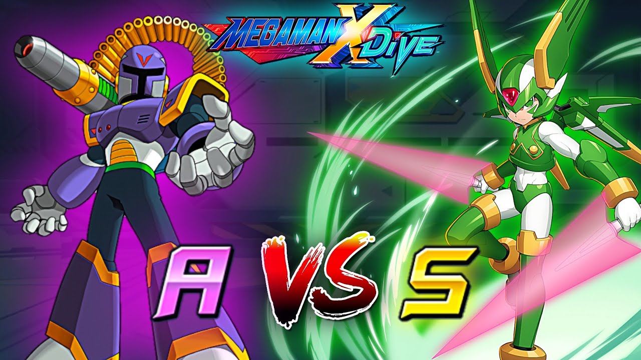 Vile Vs Harpuia (A Rank Vs S Rank) - Mega Man X DiVE (Mobile Controls PvP) - YouTube