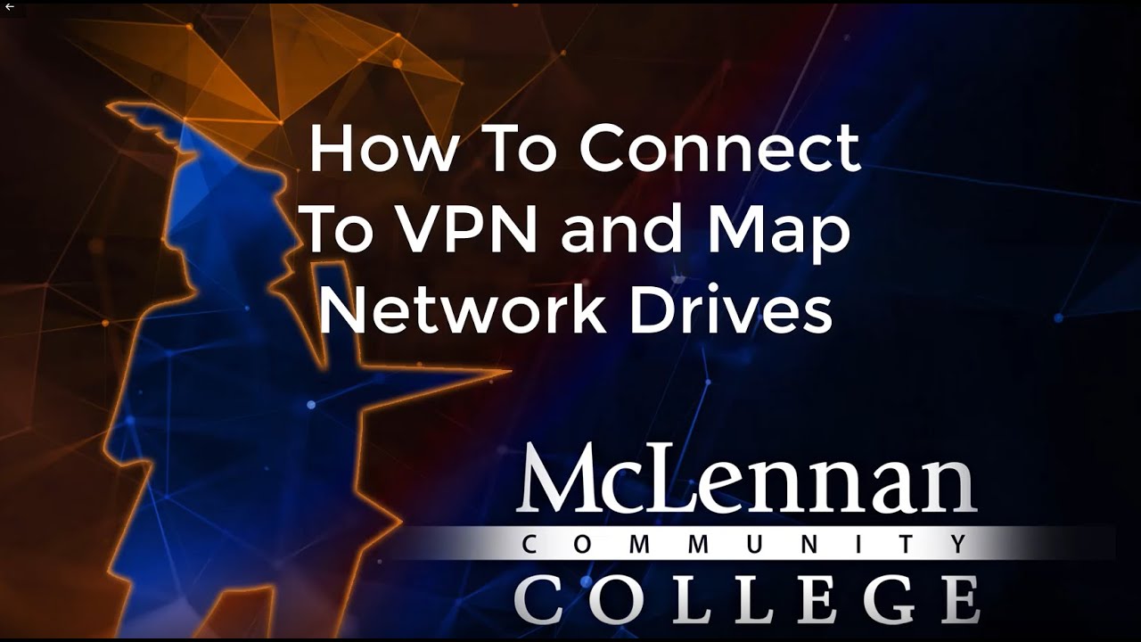 How to Connect to VPN and Map Network Drives - YouTube