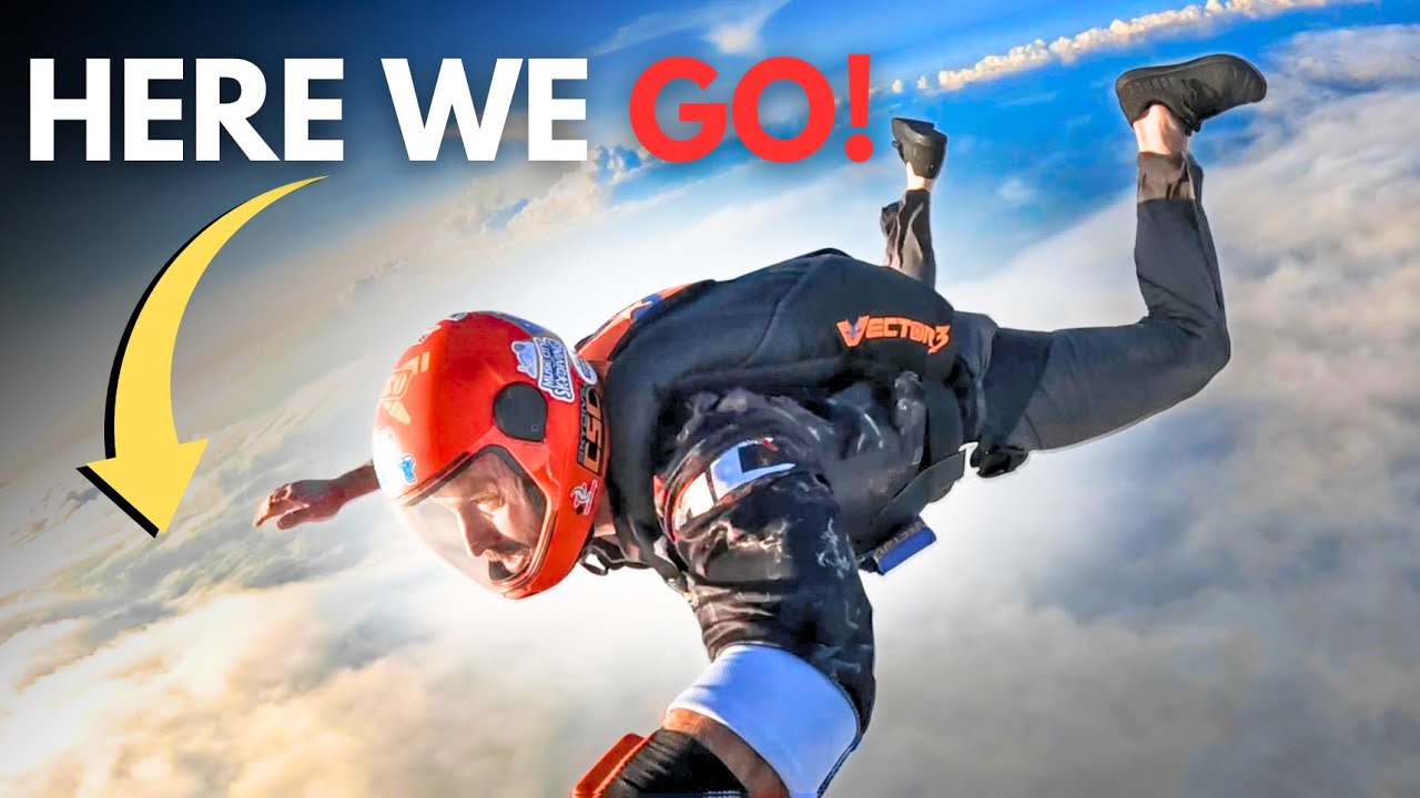 Skydiving Through a Cloud - YouTube