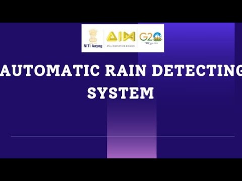 Automatic Rain Detecting system 🌧️| School innovation marathon - YouTube