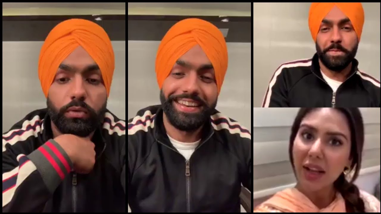 Ammy Virk I Live Instagram (5) - YouTube
