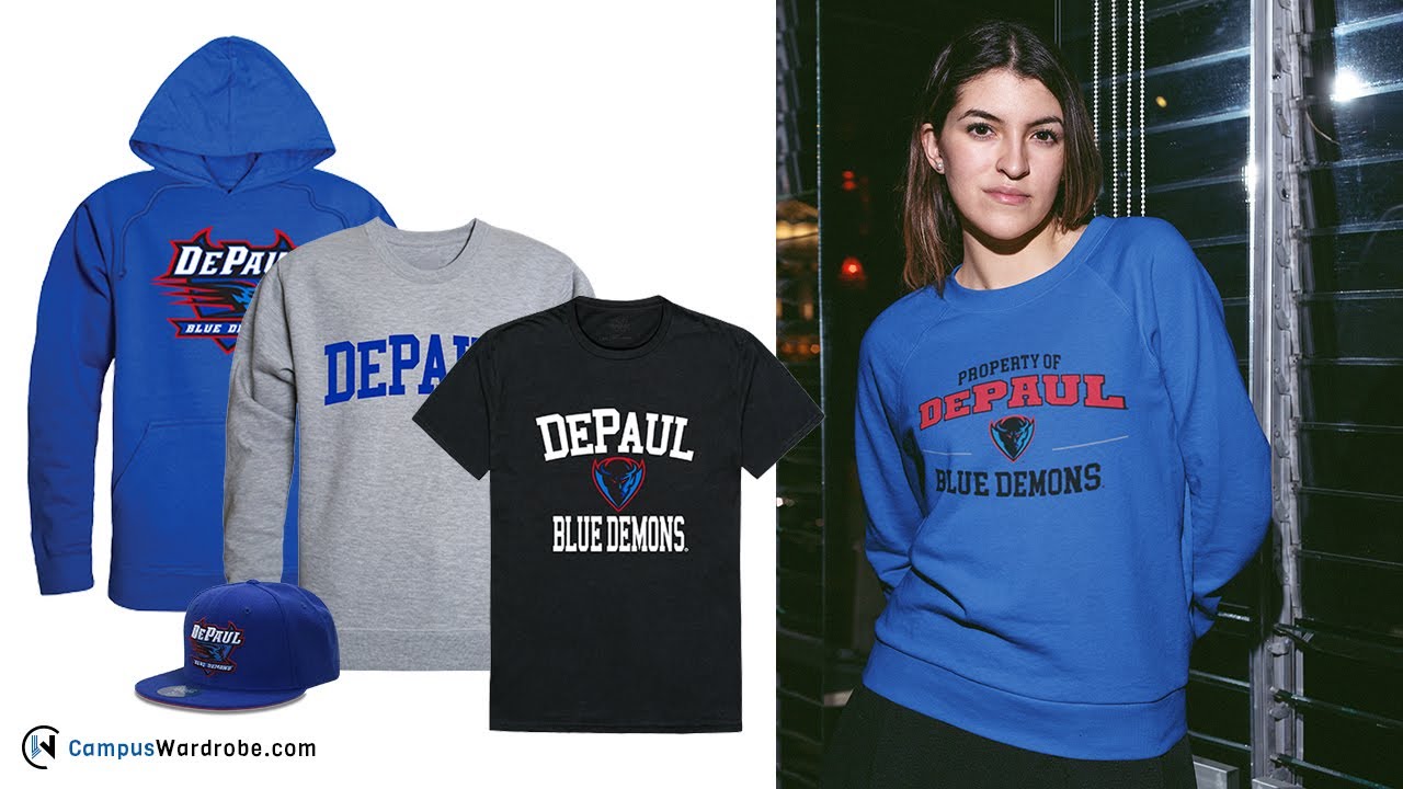 DePaul University Blue Demons NCAAT-shirts Hoodies Sweatshirts Hats ...