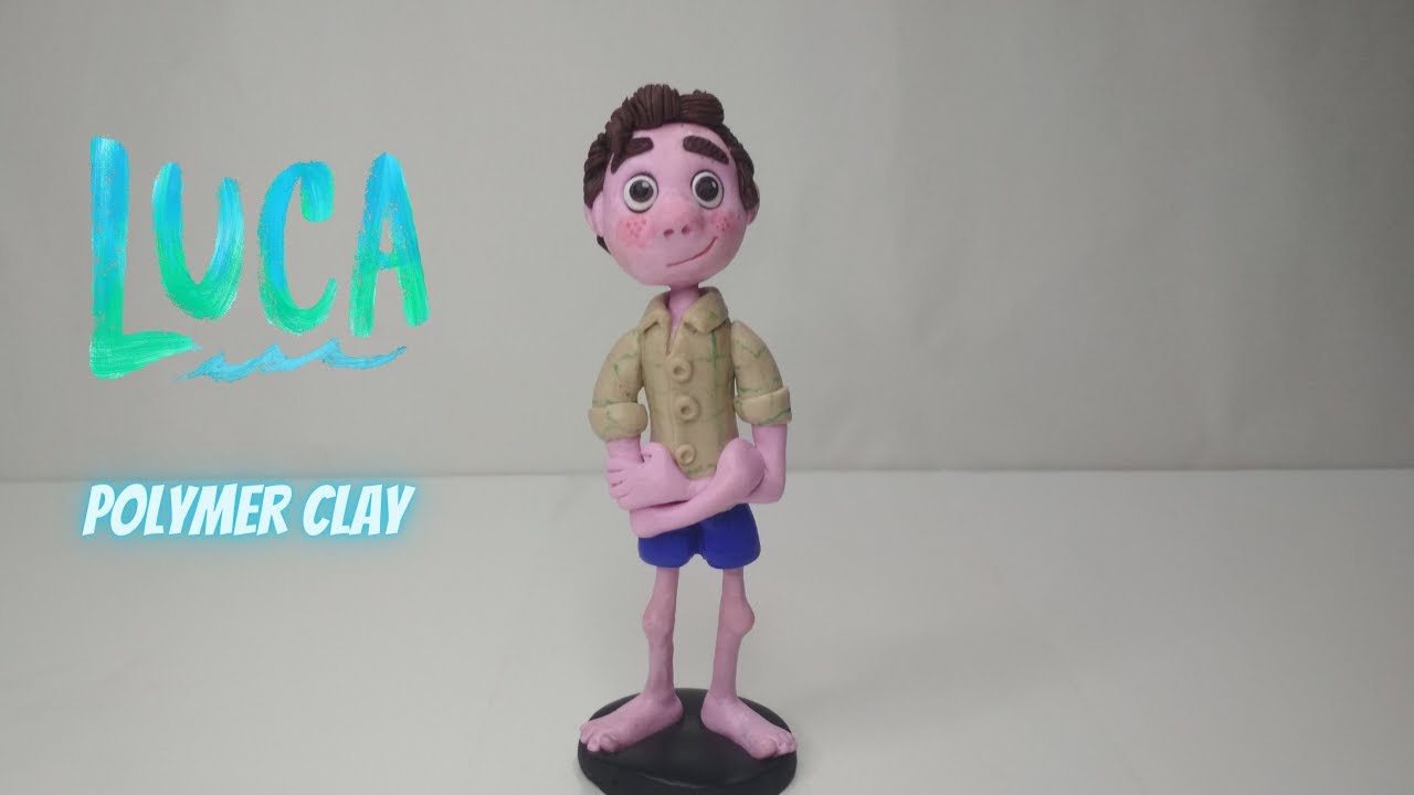 Polymer clay Luca Pixar Disney | Luca Pixar | Clay art - Vicky25Crafts ...