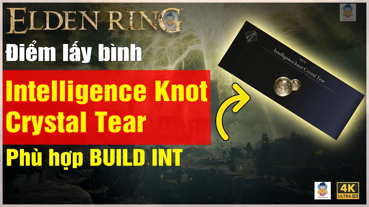 ELDEN RING - Điểm lấy Intelligence-knot Crystal Tear - YouTube
