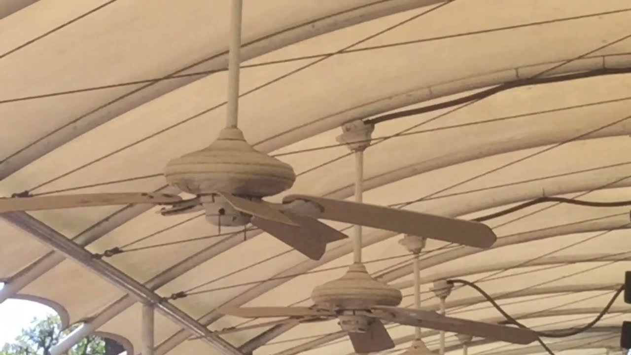 53" Casablanca Lanai Ceiling Fans (Off, Old Video) - YouTube