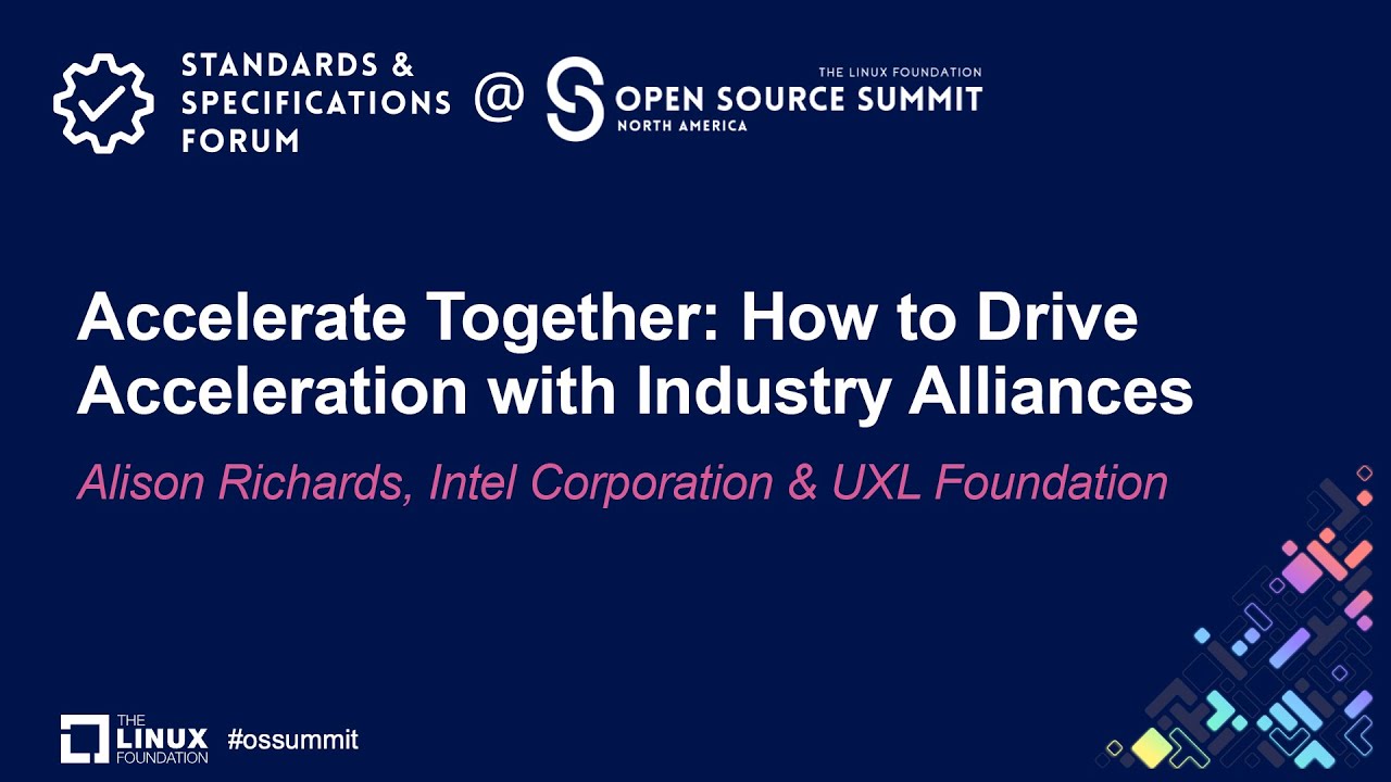 Accelerate Together: How to Drive Acceleration with Industry Alliances ...