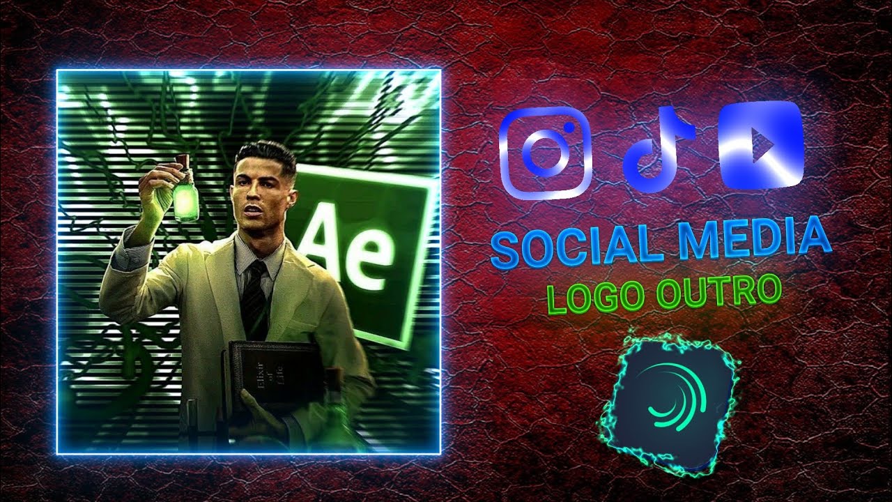 Outro Logo Watermark Animation Preset | TikTok Animated Outro Alight ...