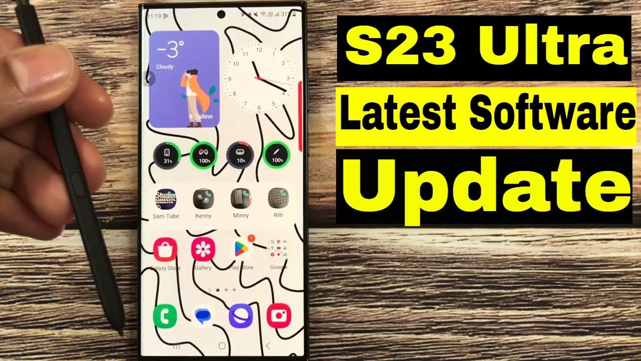Samsung Galaxy S23 Ultra : Latest Software Update - Important Patch ...