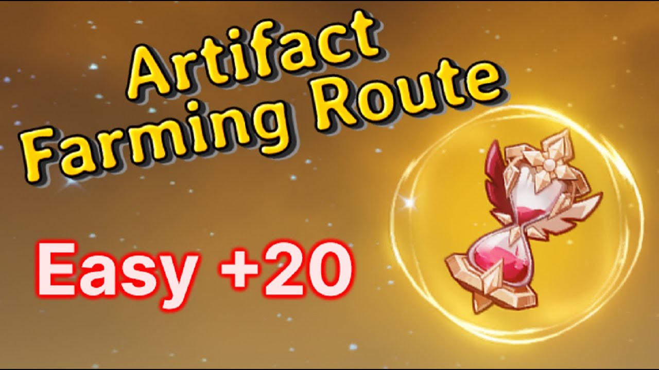 Genshin Impact Tips - Artifact Farming Route - YouTube