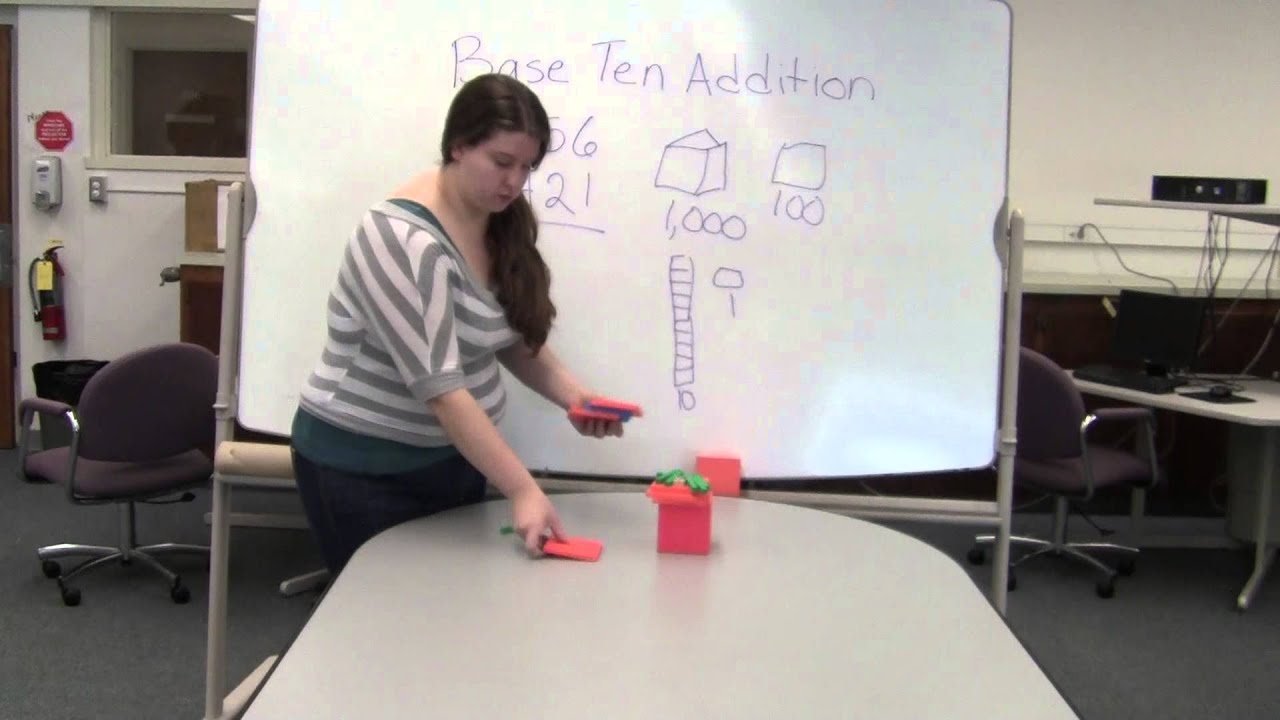 Base 10 Addition YouTube Base 10 Addition YouTube