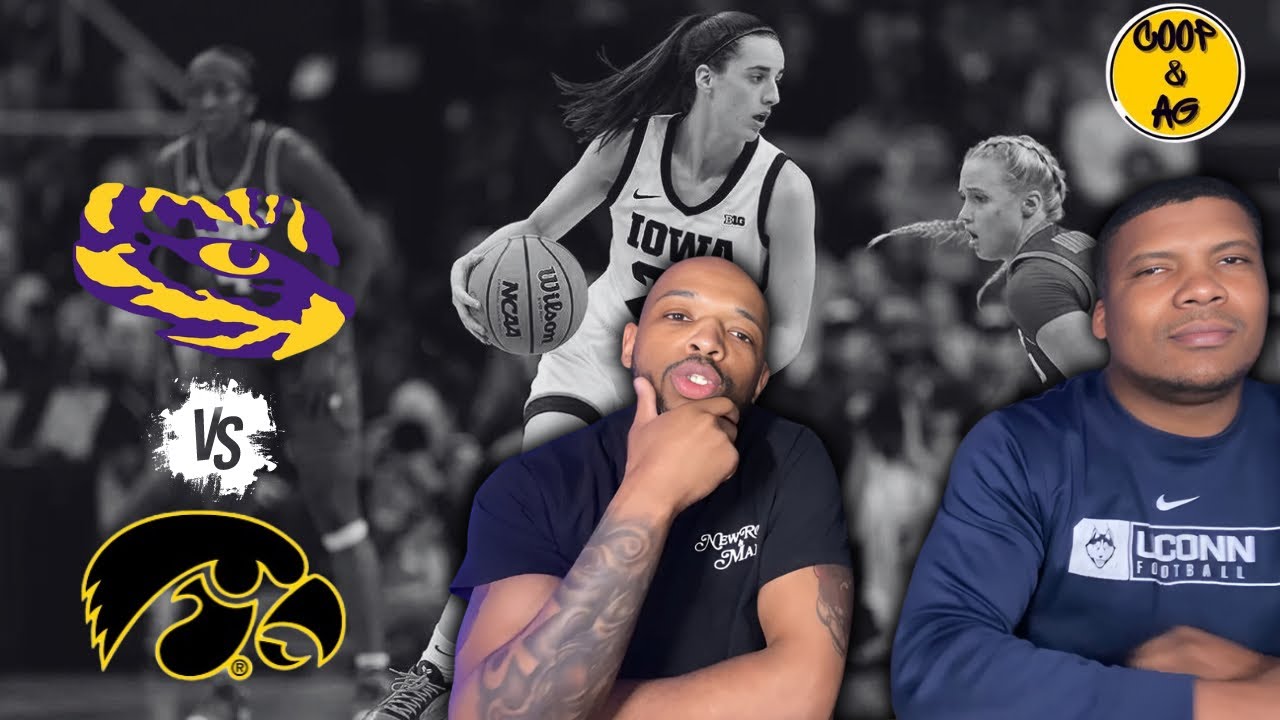 LSU vs Iowa Elite 8 Battle: Caitlin Clark Drops 40!! - YouTube