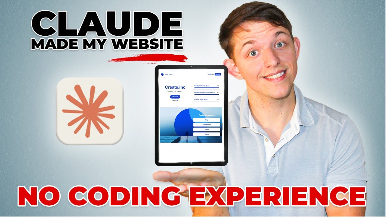 Building a Full-Stack Website with AI - No Coding Experience - YouTube