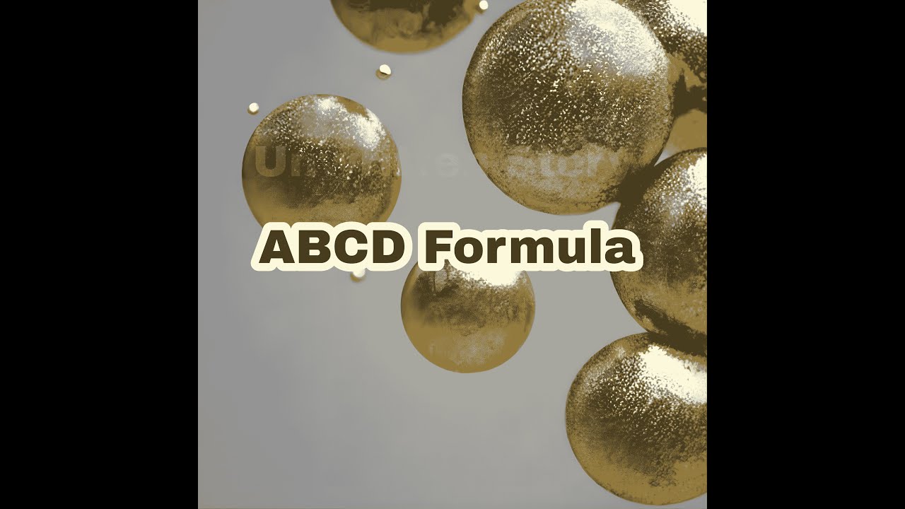 ABCD Formula - YouTube