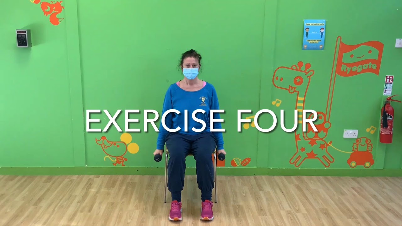 Workout of the Week - Chair exercises to try at home - YouTube