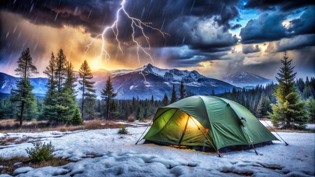 Survival Tips for Camping in Extreme Weather - YouTube