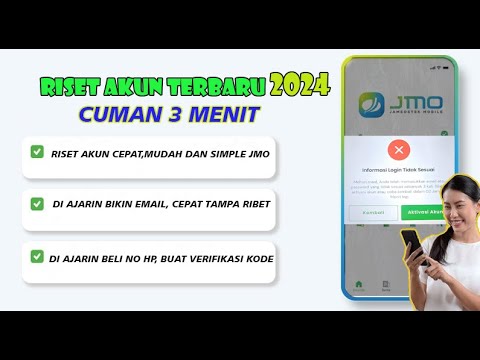 Cara Mudah Riset Akun JMO Terbaru 2024 - YouTube