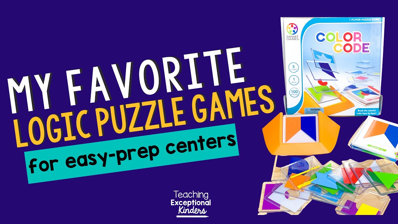 Using Smart Games for Simple Low Prep Centers in Kindergarten - YouTube